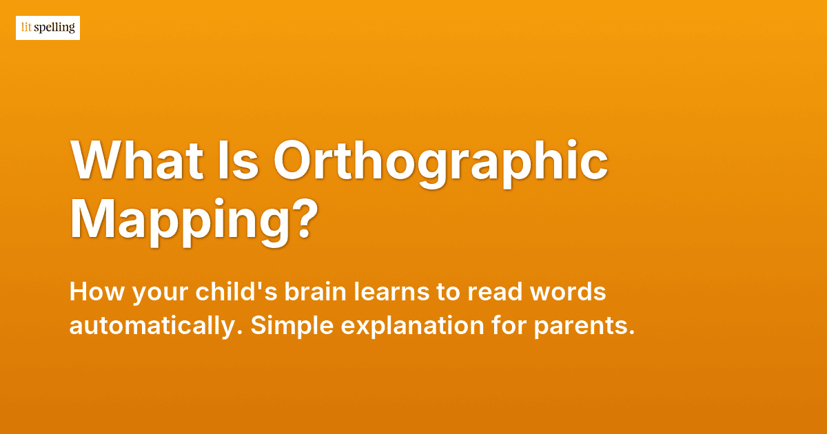 What Is Orthographic Mapping? Simple Explanation